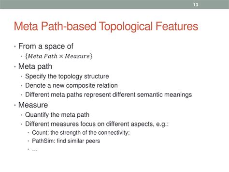 Ppt Co Author Relationship Prediction In Heterogeneous Bibliographic
