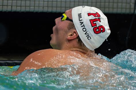 Mijatovic Goes 40934 In 500 Free 2nd Fastest 15 16 Time Ever On Day