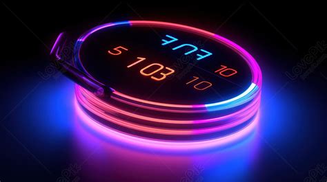 날짜 달력 3d 렌더링된 Ui Ux 인터페이스 구성 요소에 대한 빛나는 어두운 원형 기호 달력 배경 Ux 배경 다이 배경