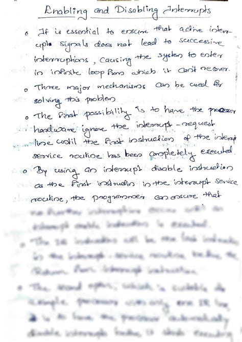 SOLUTION Enabling And Disabling Interrupts Studypool