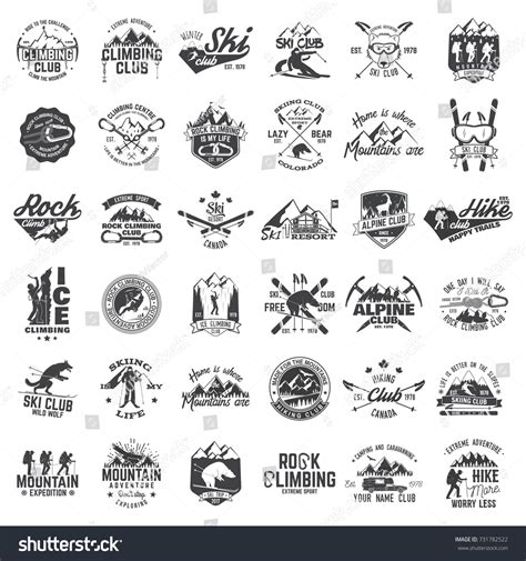 카라비너 스키 로고 스톡 벡터 및 벡터 아트 189개 Shutterstock