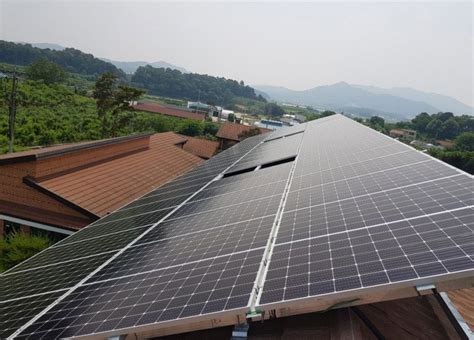 경기 이천 태양광발전소30k급 시공사례 Ugs 유지에스 태양광 솔루션