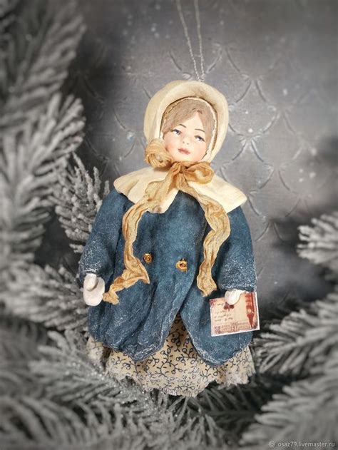Елочные игрушки елочная коллекционная ватная игрушка Игрушки Ёлочные игрушки Винтаж игрушки