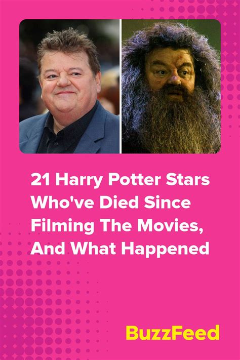 Best 13 26 Harry Potter Actors Who Have Died Since The Movies Were