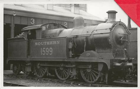 Southern Ex Secr J Class 0 6 4t No 1599 Ashford Vintage Image
