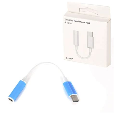 Кабель переходник адаптер Jh 007 Кабель Aux для наушников C Usb Type C на Jack 3 5 гнездо