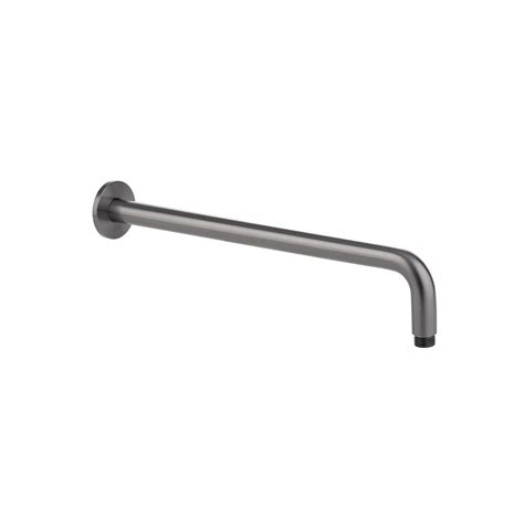 Shower Arm 400mm Brushed Gunmetal Abi Interiors Uk