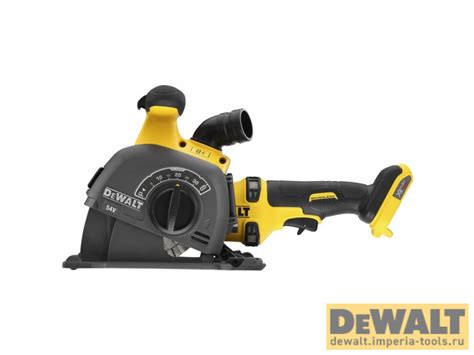 Аккумуляторный бесщеточный штроборез DeWALT FLEXVOLT DCG200NT, 54 В за ...