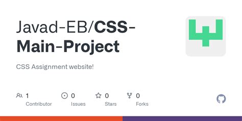 Github Javad Ebcss Main Project Css Assignment Website