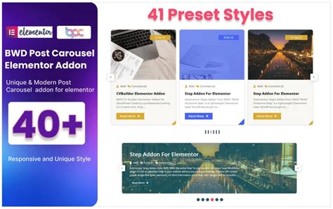 Download Blog Post Carousel Wordpress Plugin For Elementor