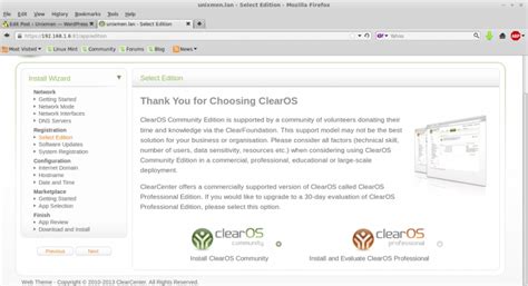 How To Install ClearOS Community Edition Unixmen