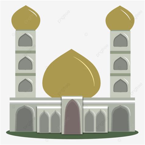 التوضيح الكرتون مسجد مسجد مسلم إسلامي Png وملف Psd للتحميل مجانا