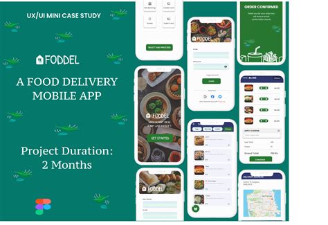 Food Delivery Mobile App Figma