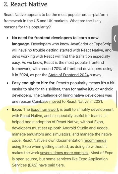 expo on linkedin mobiledevelopment reactnative crossplatform