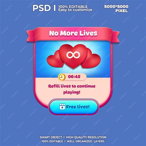 Premium Psd Game Ui Kit 2d Game Ui User Interface Casual Game Ui Ui