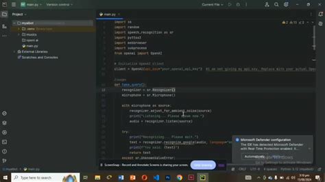 Showcasing My Voice Activated Python Project Muhammad Shahroz Ali Posted On The Topic Linkedin
