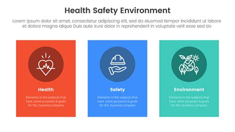 Hse 프레임워크 인포그래픽 슬라이드 프레젠테이션을 위한 수직 사각형 상자가 있는 3포인트 스테이지 템플릿 인포그래픽에 대한 스톡 벡터 아트 및 기타 이미지 Istock
