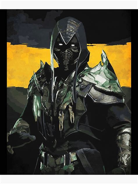 Noob Saibot Poster For Sale By Deborahha Redbubble