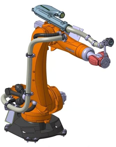 Kuka Robot Pipeline Package Robot Dresspack System Hose Spring Expansion Robot And Pipeline