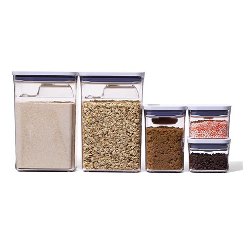 Oxo Pop 2 0 Baking Essentials Container Set Howards Storage World