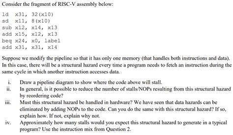 Solved Suppose We Modify The Pipeline So That It Has Only