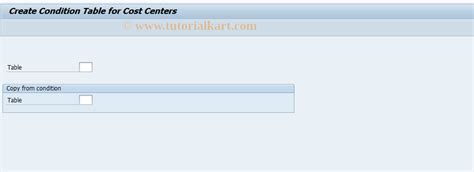 Ksag Sap Tcode Maintain Condition Tables