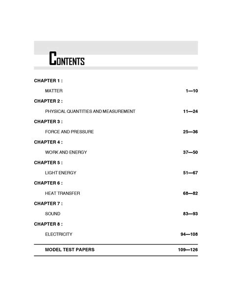 Self Help To Icse Connect With Science Physics Class 8 Based On Latest Icse Syllabus