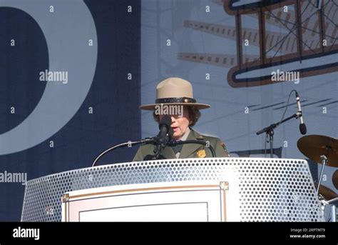 National Park Service Director Fran Mainella At Events Marking The
