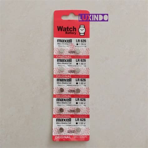 Jual Baterai Jam Tangan Maxellsony Tipe 626lr41ag3lr44lr1130