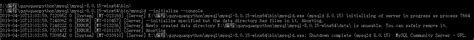 Mysql 安装出错initialize Specified But The Data Directory Has Files In It