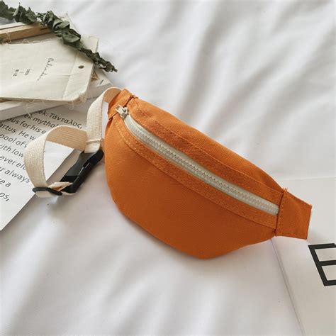 Ежедневна чанта за кръста Чанта за през рамо за момичета Детска чанта за през рамо оранжева