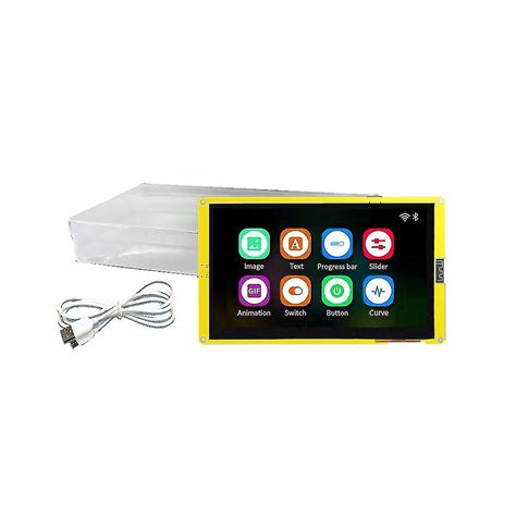 Esp32 S3 7 Inch 800x480 Tn Rgb Lcd Tft Hmi 8m Psram 16m Flash Smart