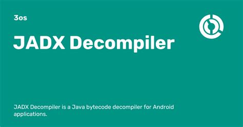 Jadx Decompiler 3os