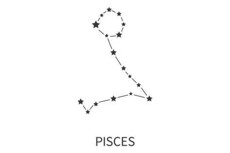 Pisces Constellation Astrology Sign Zo Graphic By Vectorbum