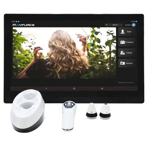 Smart Wireless Scalp Analyzer Scanner Digital Dermascope Microscope For