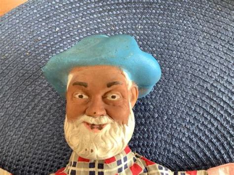 Antique 1950s Hand Puppet Gabby Hayes From The Roy Rogers Show Cloth