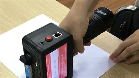 New Handheld Smart Inkjet Printer For Date Qualified Bar Code Printing Buy Handheld