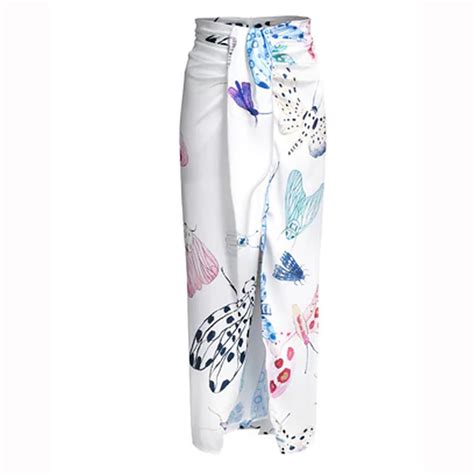 White Dragonfly Glam Prints Bathing Suit And Matching Sarong Australia Woodland Gatherer