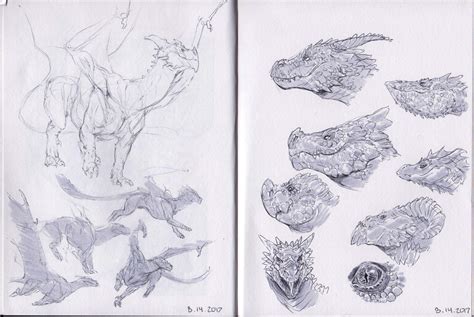 Taran Fiddler Sketchbook Pages 12 19