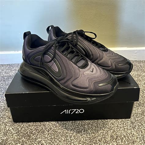 Nike Air Max 720 Black Anthracite Gs Size 6 Eu Depop
