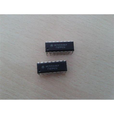 Cd4532 Mc14532bcp Encoder 8 To 3 Priority Cmos 16 Pin Pdip