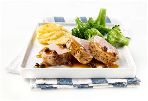 Filet De Porc Aux Raisins De Corinthe érable Et Rhum Saq Com