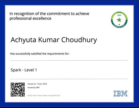 Achyuta Kumar Choudhury On Linkedin Connections Ibm Cognitiveclass Intern Spark Linkedin