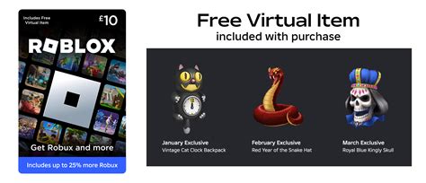 Buy Roblox £10 T Card Inc Free Exclusive Virtual Item