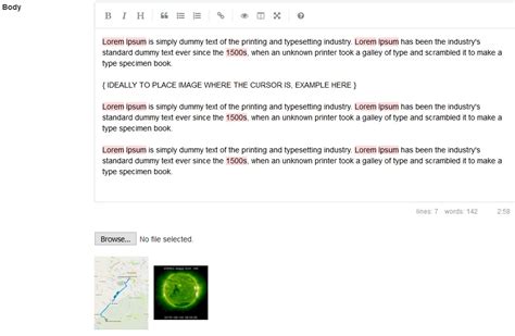 Javascript Generate Markdown Code By Clicking Image Stack Overflow