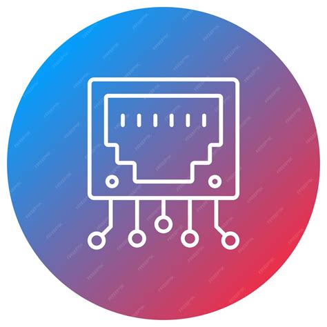 Premium Vector Ethernet Icon Vector Image Can Be Used For Computer Science
