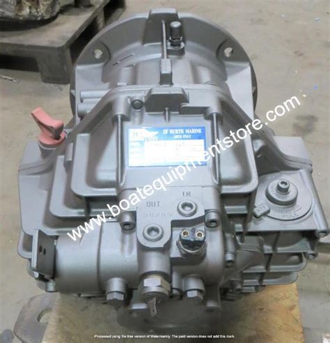Zf Hurth Zf 63a Ratio 156 Gearbox Marine Transmission