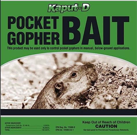 Kaput D Pocket Gopher Bait 5 Lb Bucket — 🛍️ The Retail Market