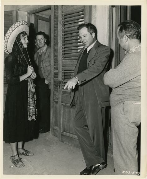Duel In The Sun Original Photograph Of Jennifer Jones And Director