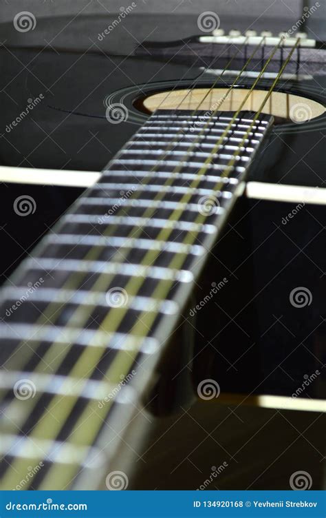 Guitar Neck And Strings Stock Photo Image Of Electric 134920168
